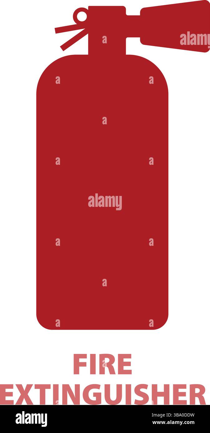 Fire Extinguisher Symbol Sign ,Vector Illustration, Isolate On White ...