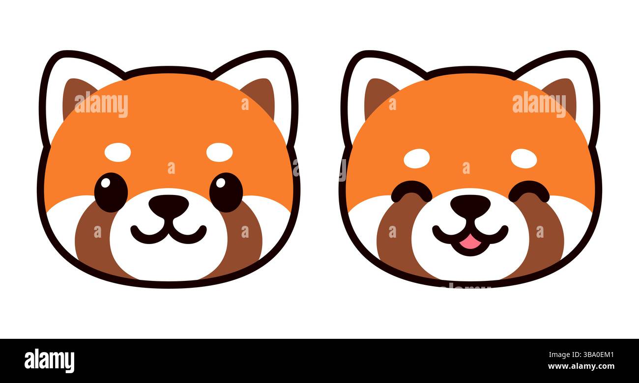 Simple face expressions Stock Vector Images - Alamy