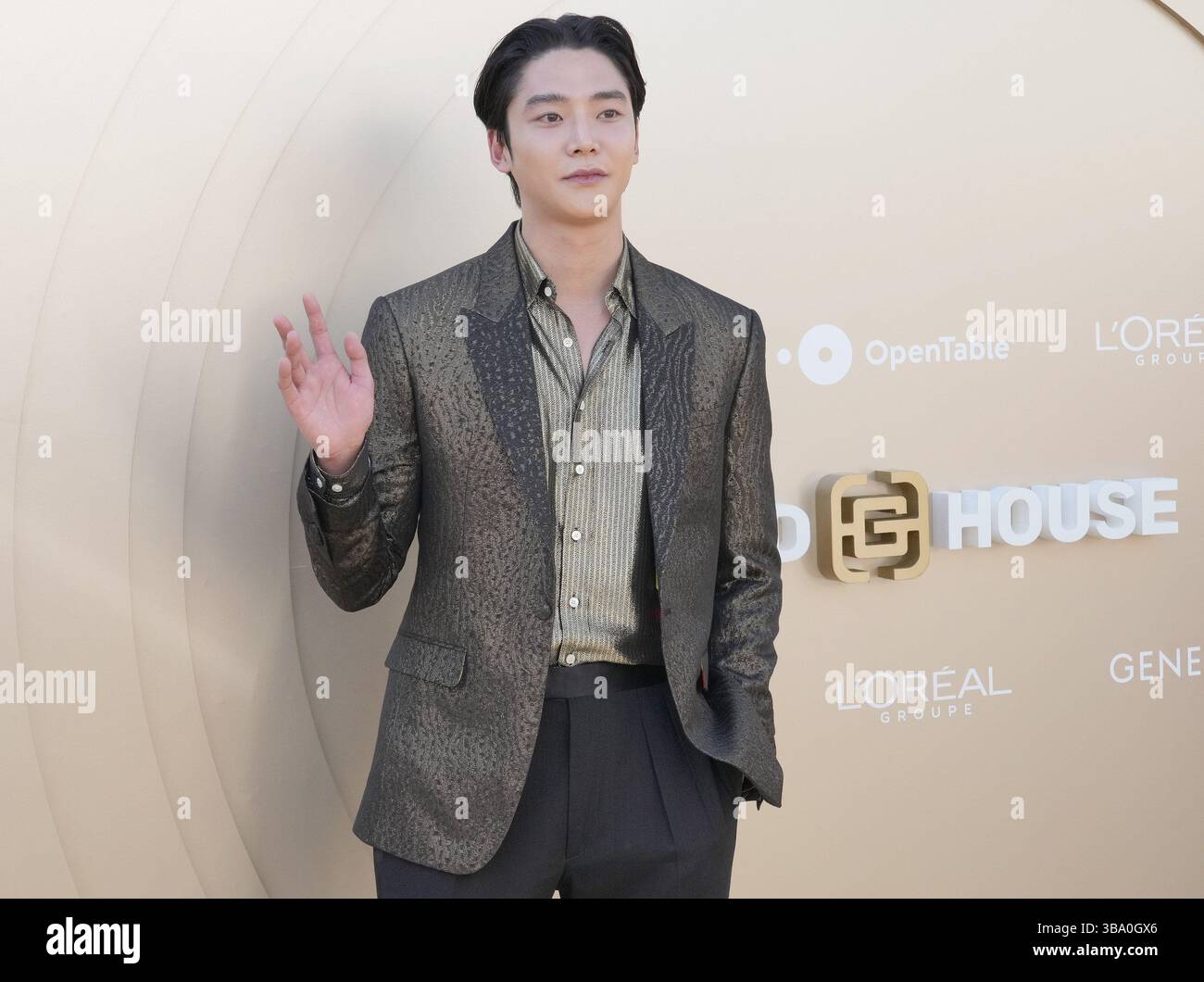 Los Angeles, USA. 10th May, 2025. Rowoon arrives at the Gold House 4th ...