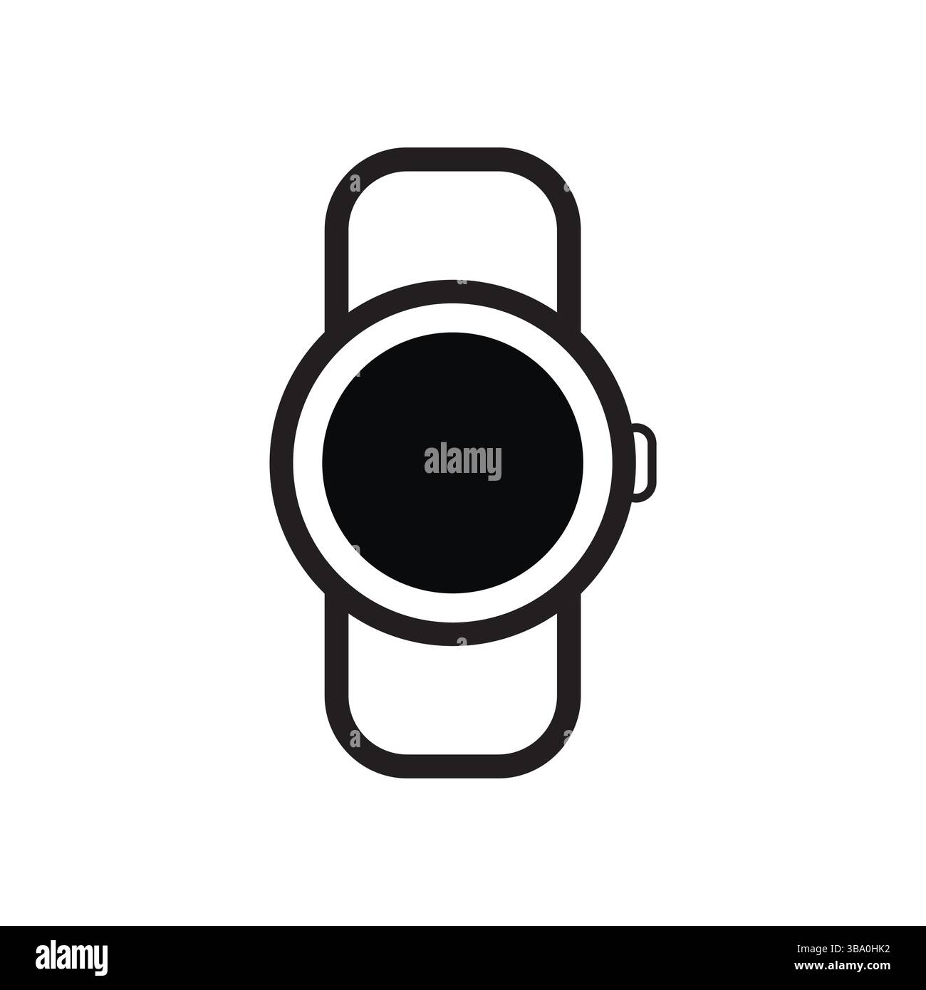 Vector modern smartwatch icon hi-res stock photography and images - Alamy