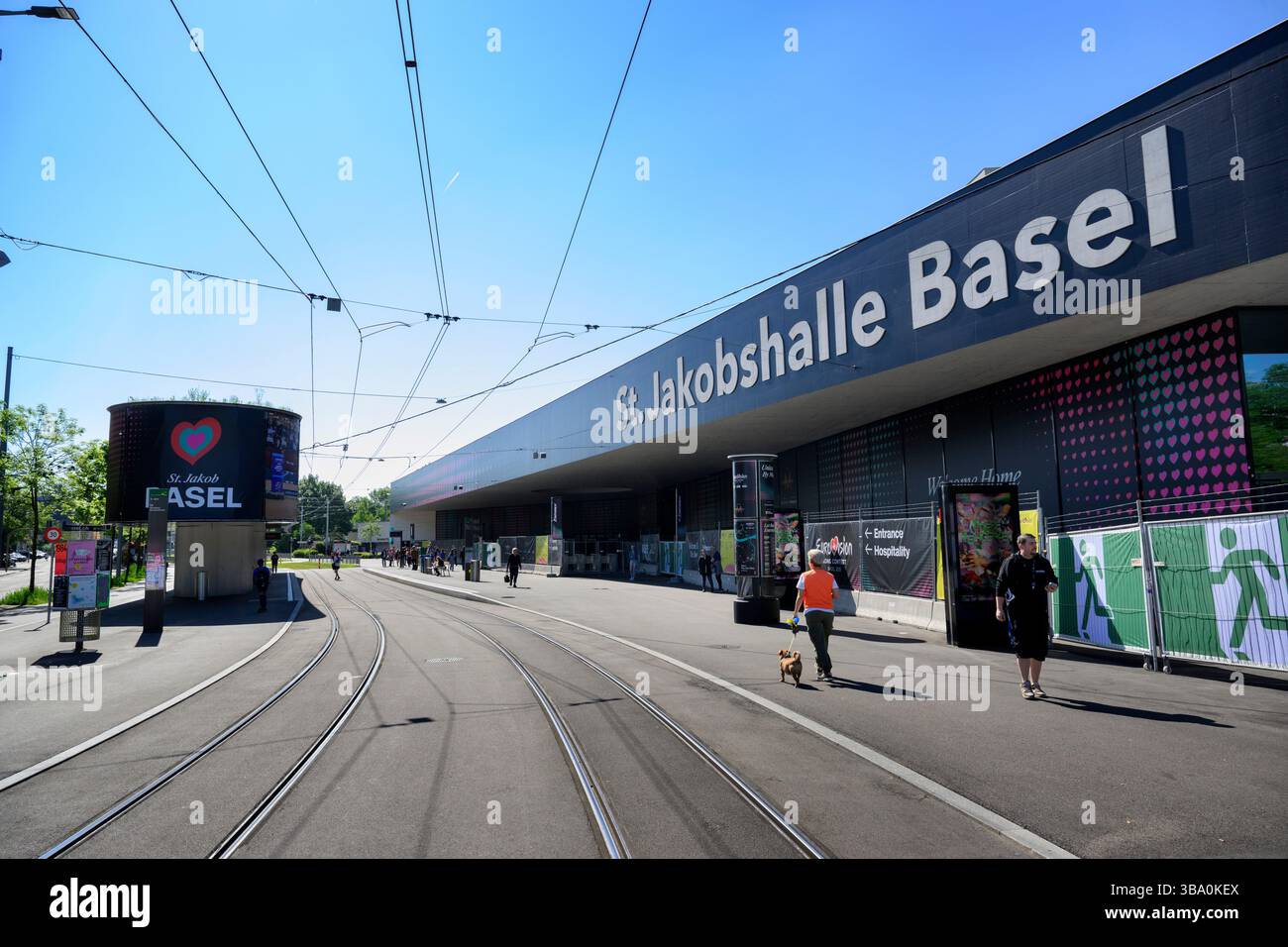 Basel, Switzerland. 11th May, 2025. BASEL 20250511Eurovision 2025 will ...