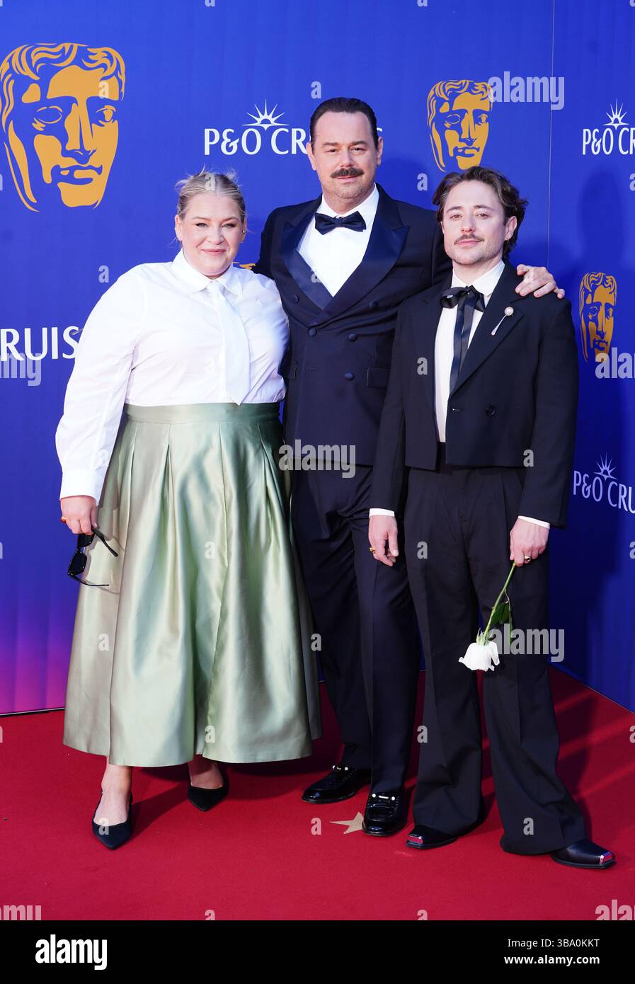 Danny dyer attending bafta hi-res stock photography and images - Alamy