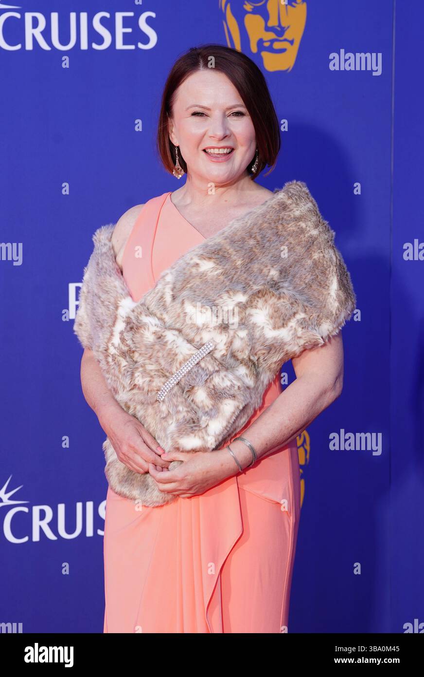 Monica Dolan attending the 2025 BAFTA Television Awards with P&O ...