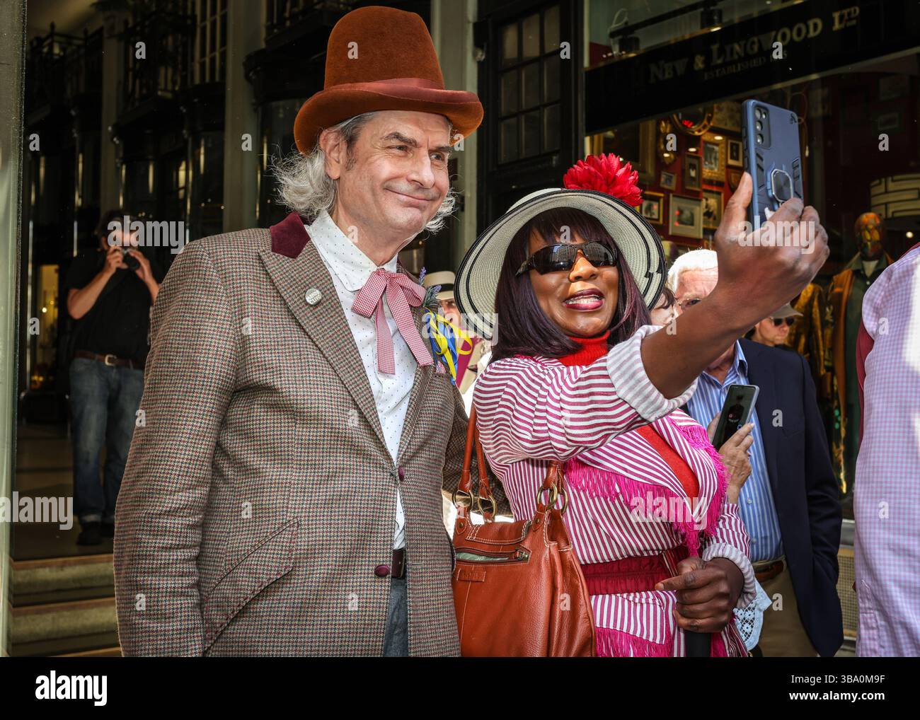 London, UK. 11th May, 2025. Chaps, flaneurs, dandies and dandizettes in ...
