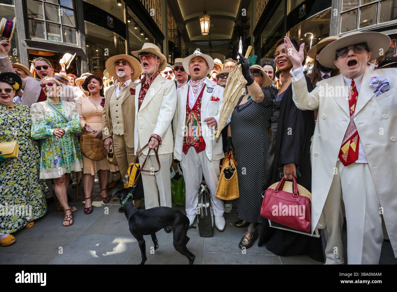 London, UK. 11th May, 2025. Chaps, flaneurs, dandies and dandizettes in ...