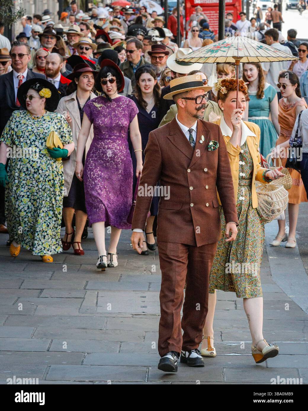 London, UK. 11th May, 2025. Chaps, flaneurs, dandies and dandizettes in ...