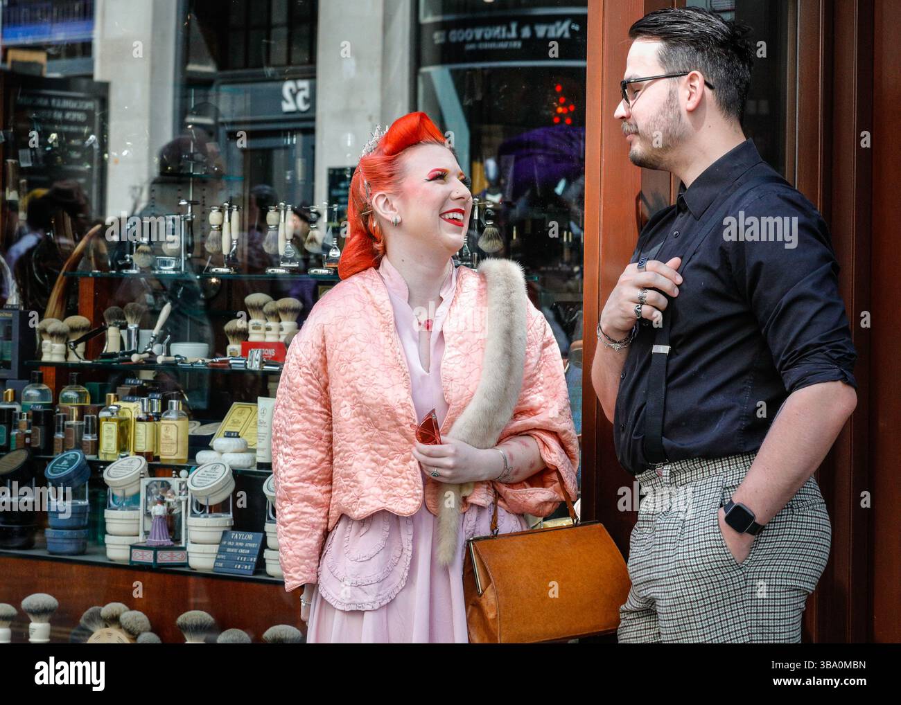 London, UK. 11th May, 2025. Chaps, flaneurs, dandies and dandizettes in ...