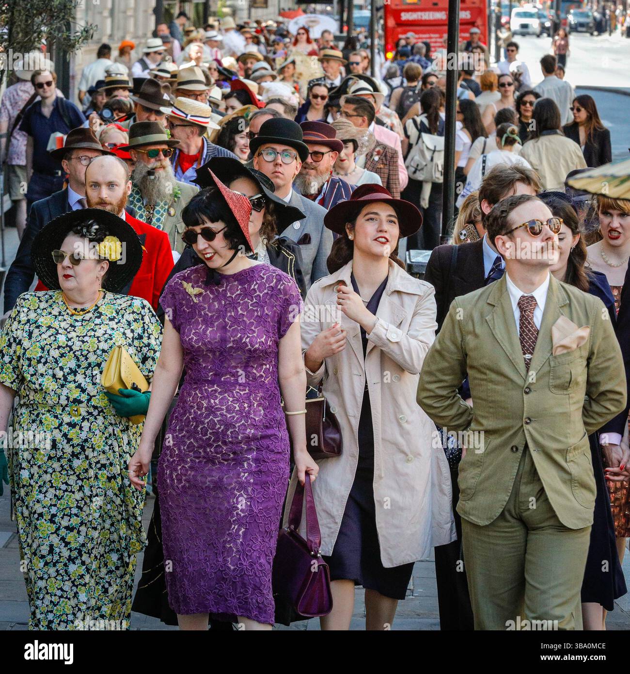 London, UK. 11th May, 2025. Chaps, flaneurs, dandies and dandizettes in ...