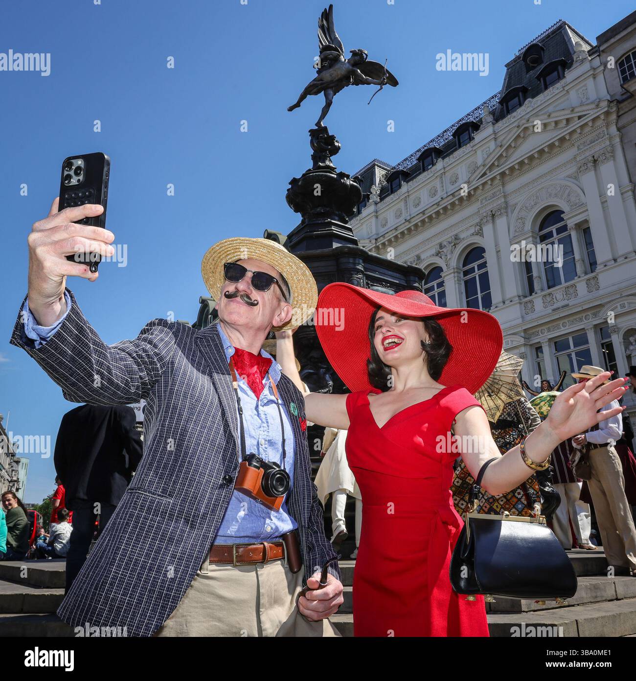 London, UK. 11th May, 2025. Chaps, flaneurs, dandies and dandizettes in ...