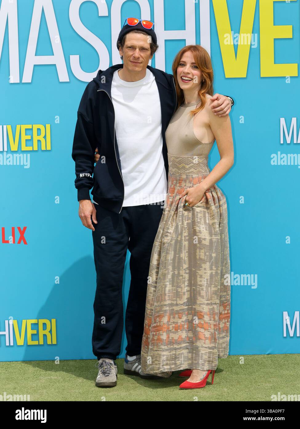Rome, Italy. 10th May, 2025. Rome, Circolo Ondina, photocall Netflix ...