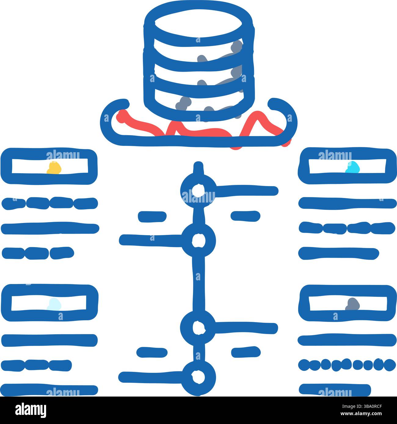 software deployment icon doodle illustration Stock Vector Image & Art ...