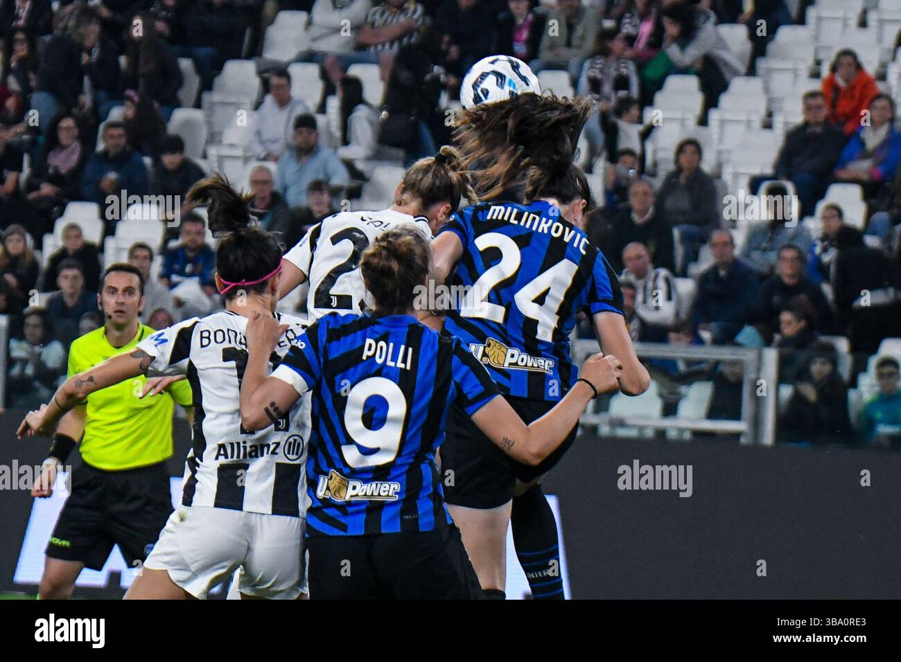 aerial contrast Italian Women Serie A - matchday 10 of the scudetto ...