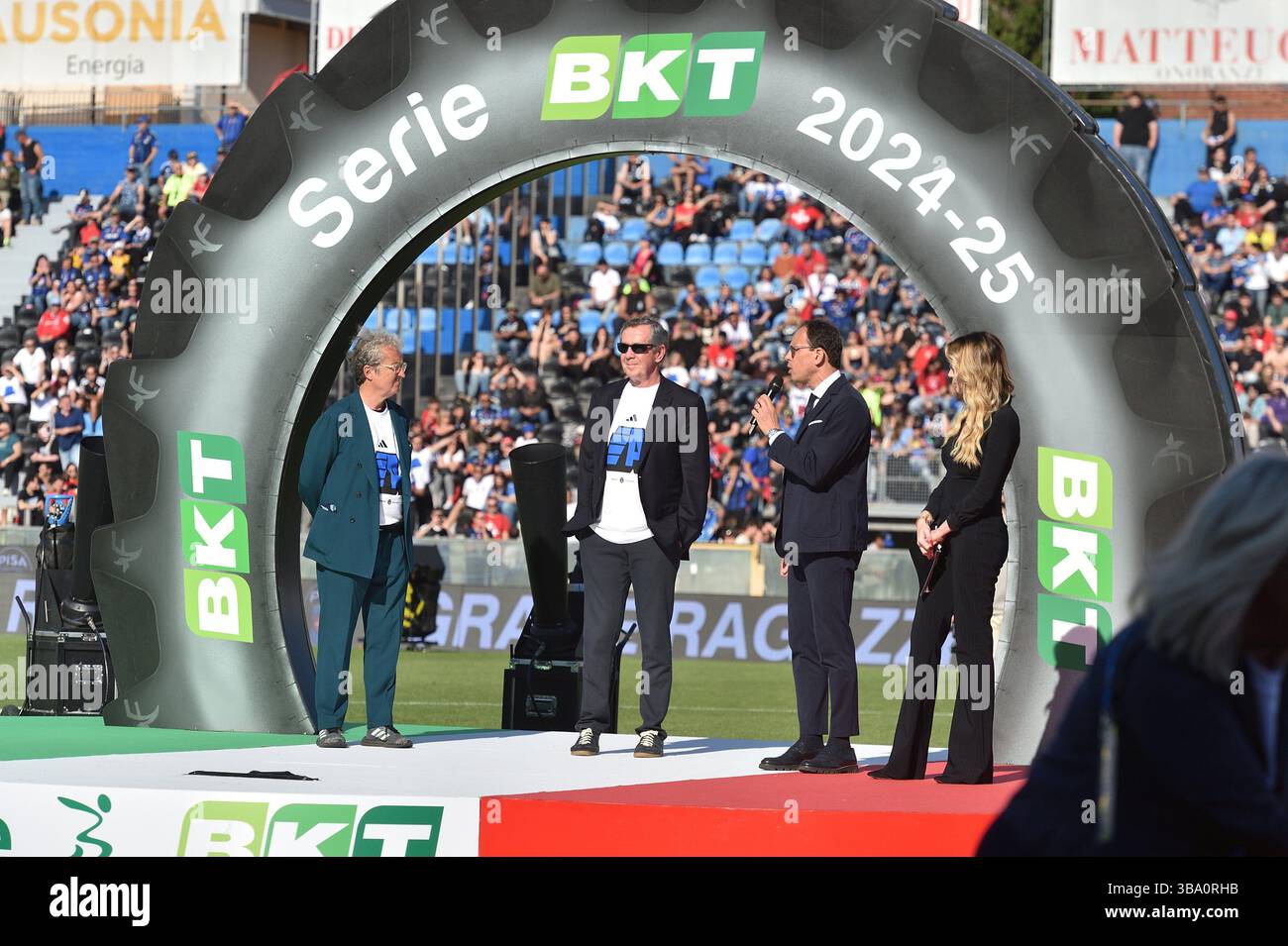 Pisa, Italy. 11th May, 2025. President of Pisa Giuseppe Corrado, Owner ...