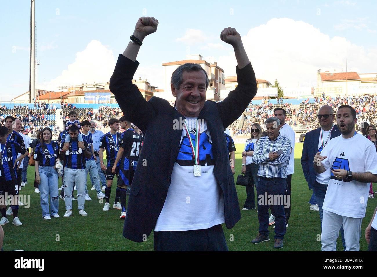 Pisa, Italy. 11th May, 2025. Ownder of Pisa Alexander Knaster ...