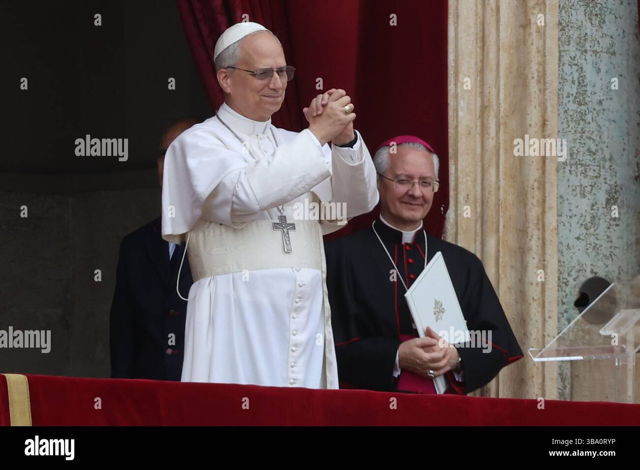 Rome, Italy. 11th May, 2025. Rome, May 11, 2025: Pope Leo XIV, Robert ...