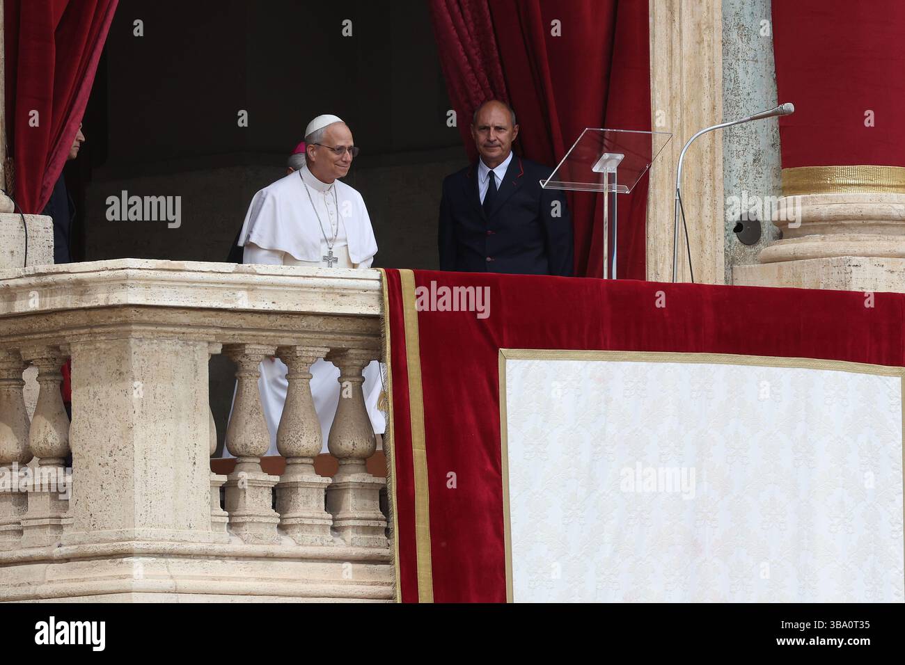 Rome, Italy. 11th May, 2025. Rome, May 11, 2025: Pope Leo XIV, Robert ...