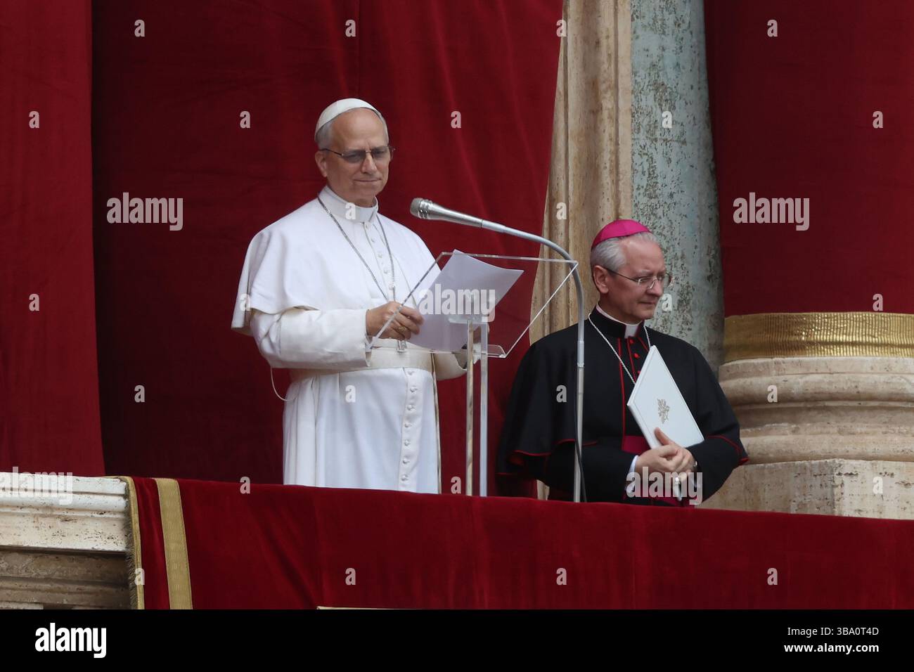 Rome, Italy. 11th May, 2025. Rome, May 11, 2025: Pope Leo XIV, Robert ...