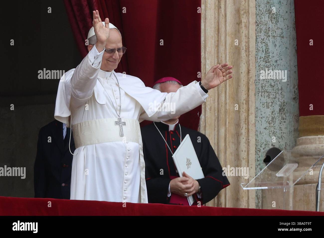 Rome, Italy. 11th May, 2025. Rome, May 11, 2025: Pope Leo XIV, Robert ...