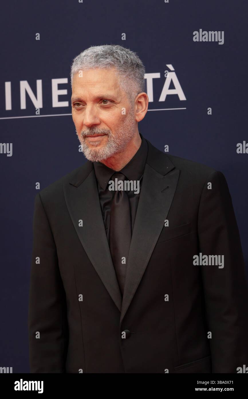 May 7, 2025, Rome, Rm, Italy: Giuseppe Fiorello attends the red carpet ...