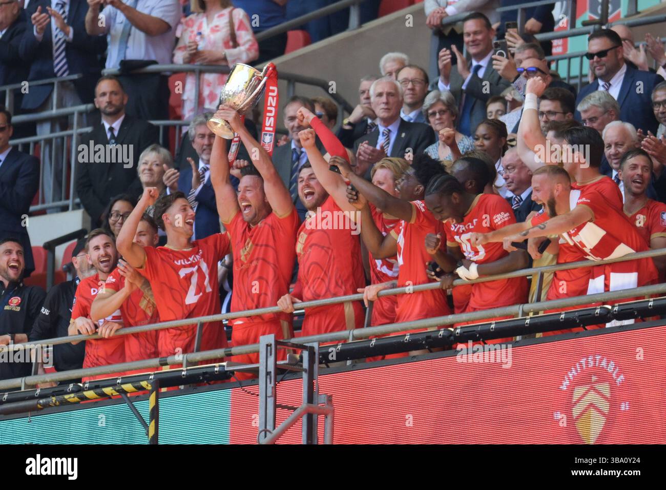 Wembley Stadium, London on Sunday 11th May 2025. Whitstable Town's ...