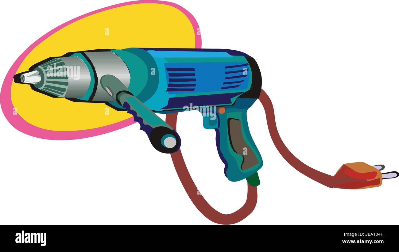 Electrical safety cartoon Cut Out Stock Images & Pictures - Alamy