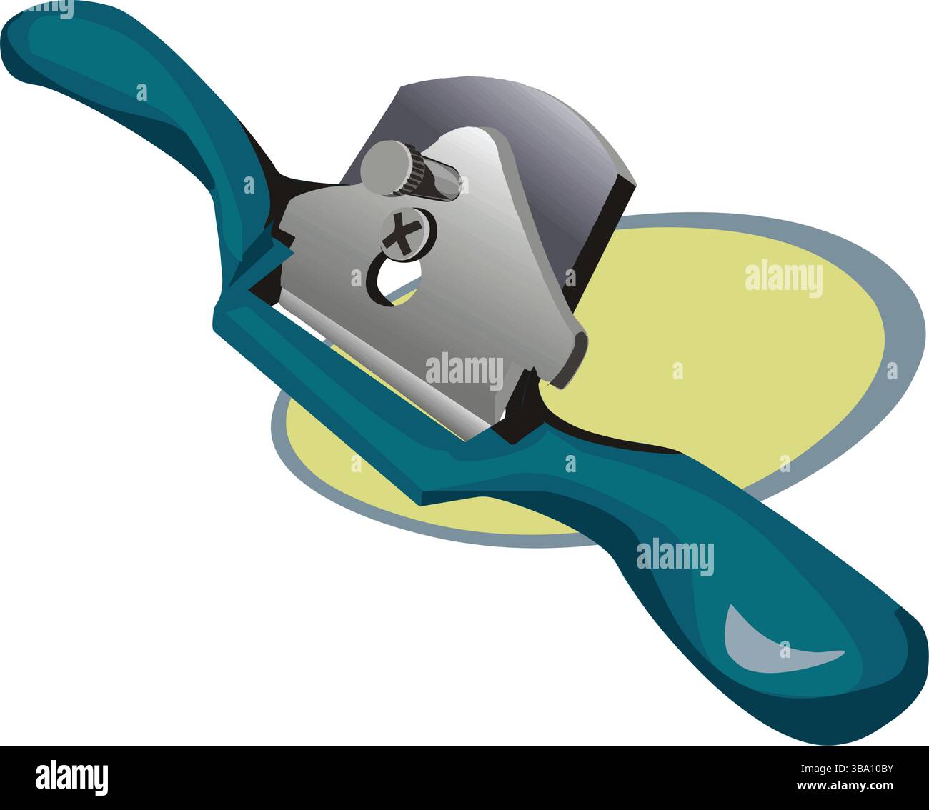 An abstract vector illustration shows a Handheld Wood Scraper Tool for ...