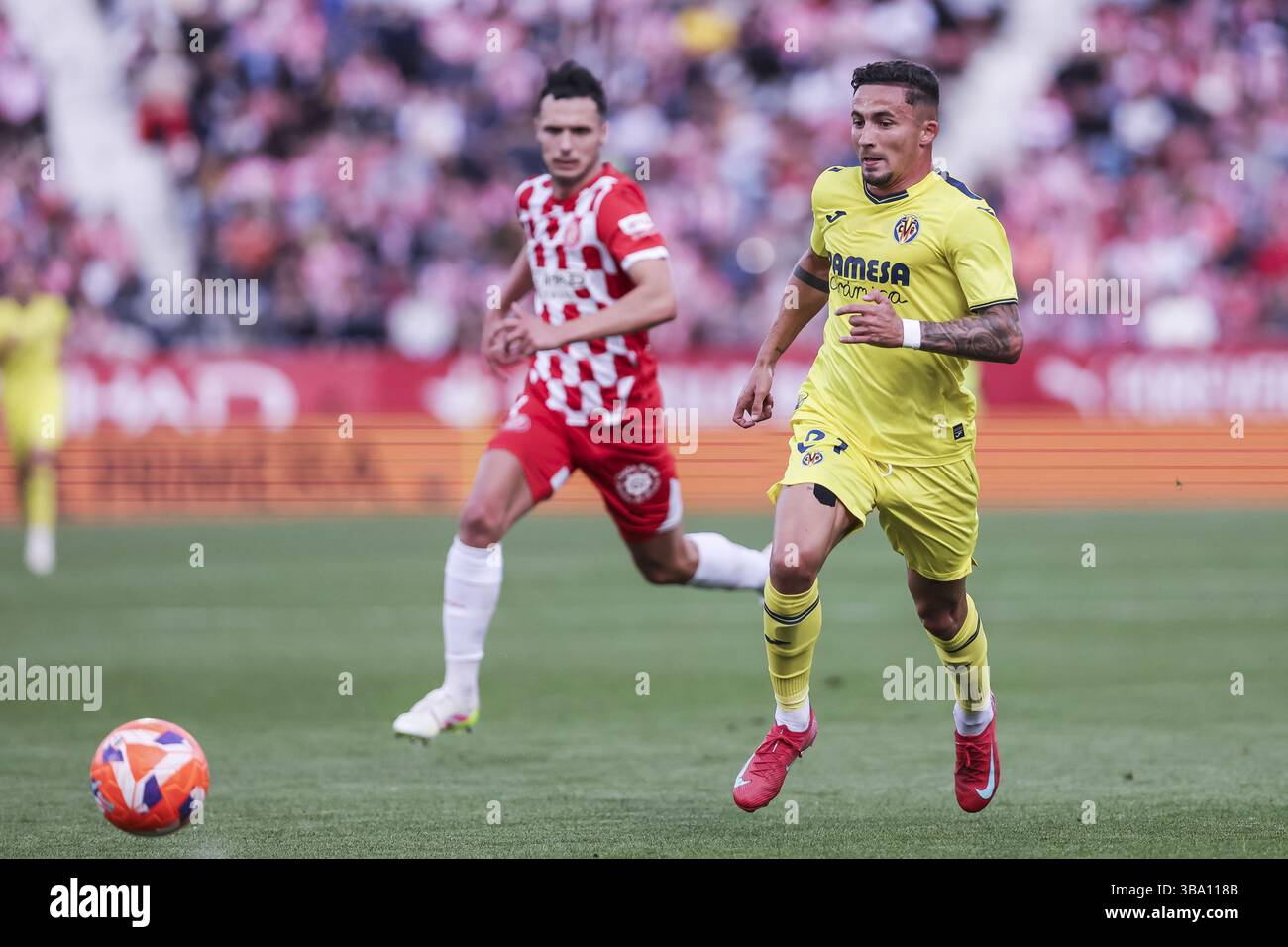 Yeremi Pino of Villarreal CF during the Spanish championship La Liga ...
