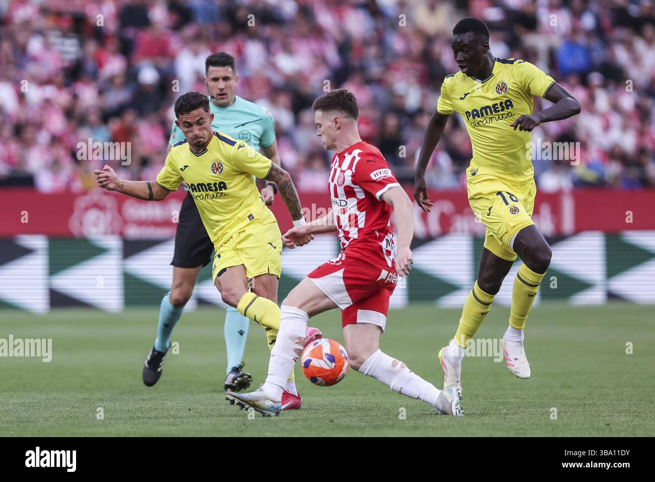 Yeremi Pino of Villarreal CF during the Spanish championship La Liga ...