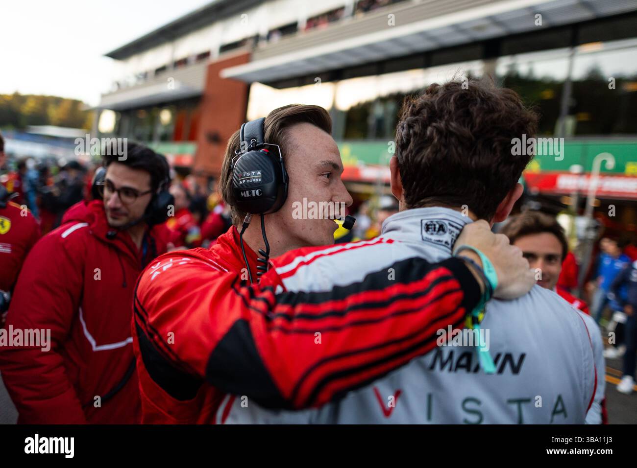 MANN Simon (usa), Vista AF Corse, Ferrari 296 GT3 #21, LM GT3, portrait ...