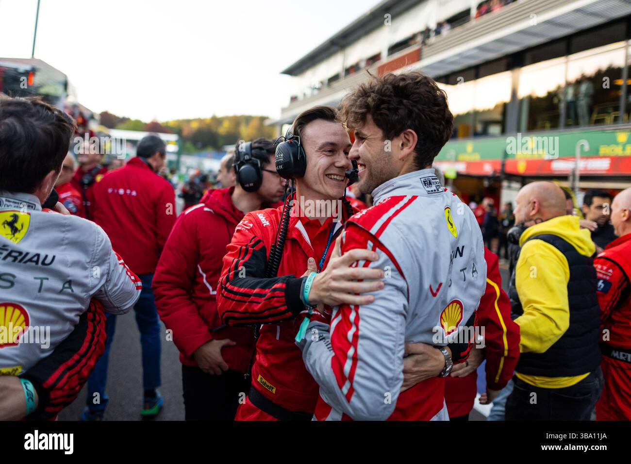 MANN Simon (usa), Vista AF Corse, Ferrari 296 GT3 #21, LM GT3, portrait ...