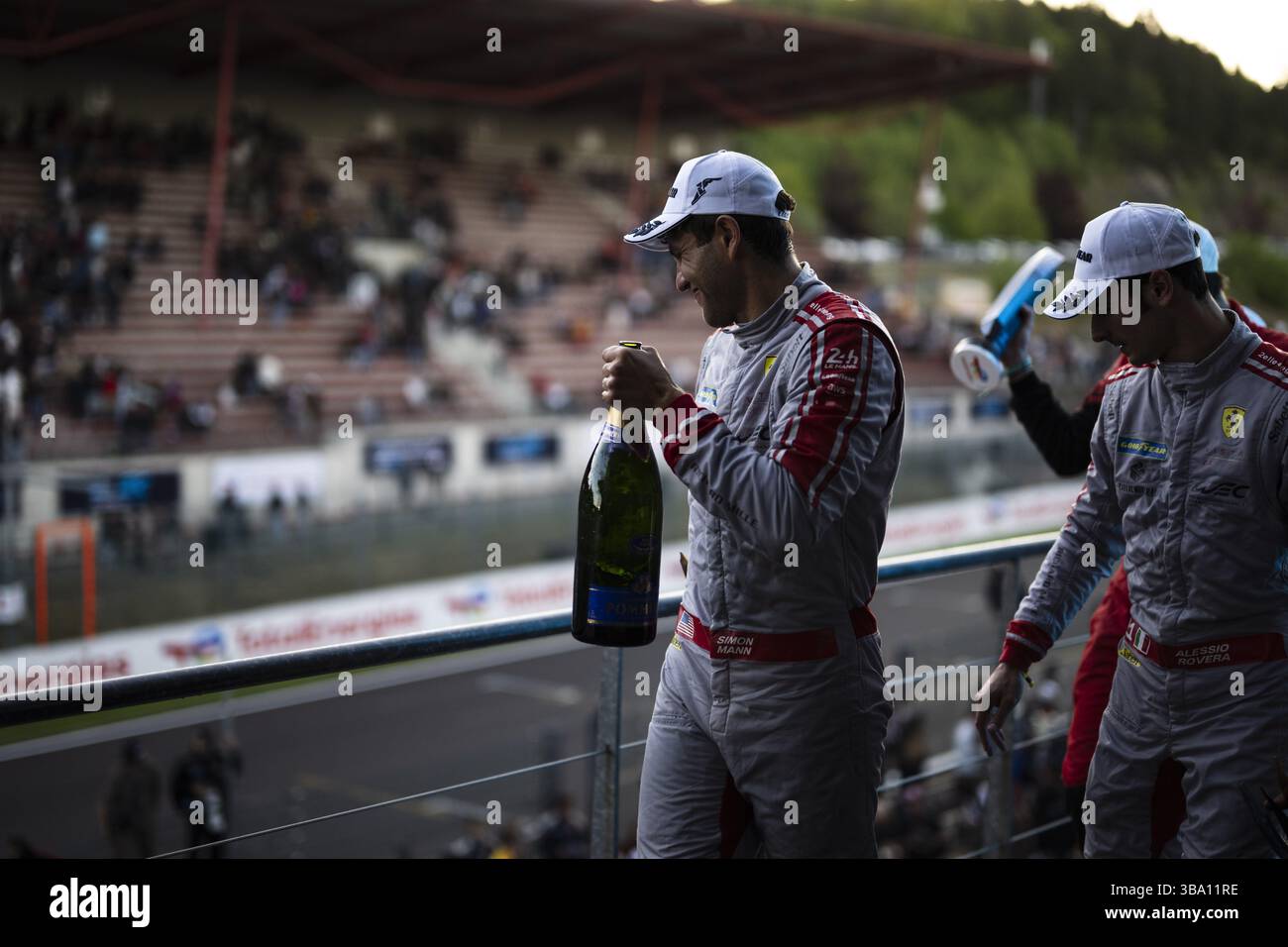 MANN Simon (usa), Vista AF Corse, Ferrari 296 GT3 #21, LM GT3, portrait ...