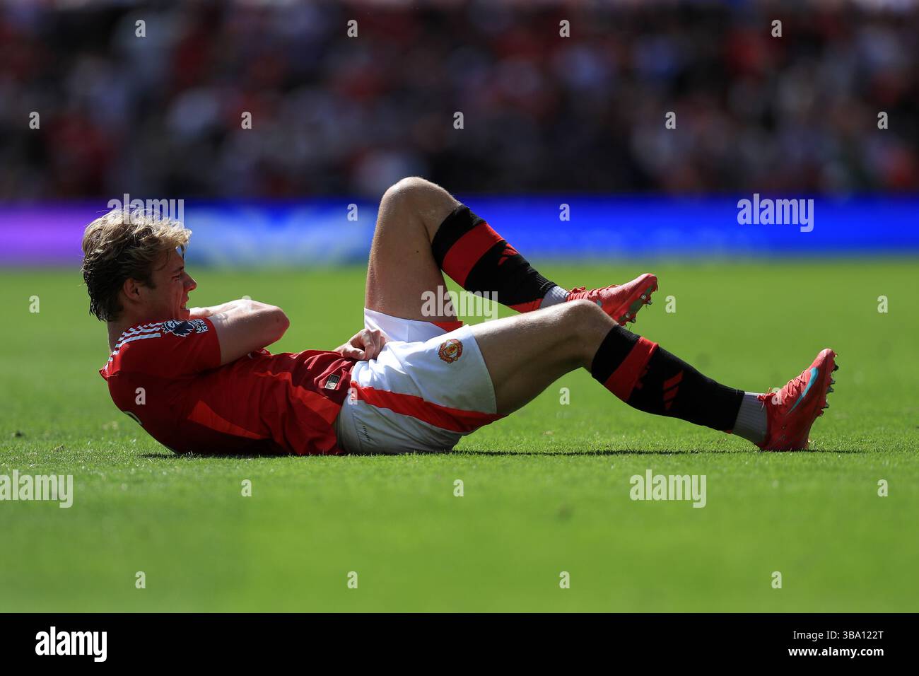 Old Trafford, Manchester, UK. 11th May, 2025. Premier League Football, Manchester United versus ...