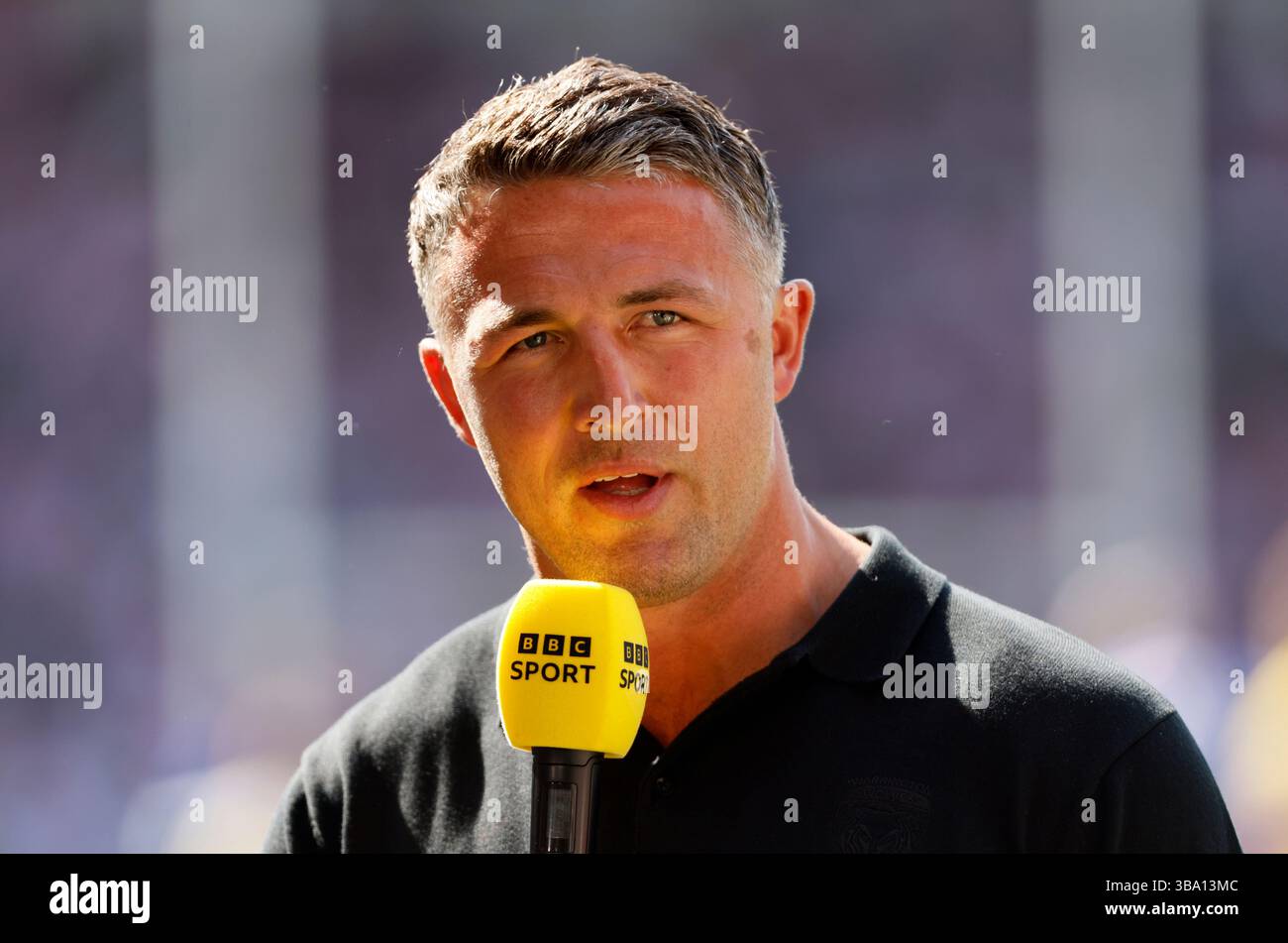 Warrington Wolves coach Sam Burgess before the Betfred Challenge Cup ...