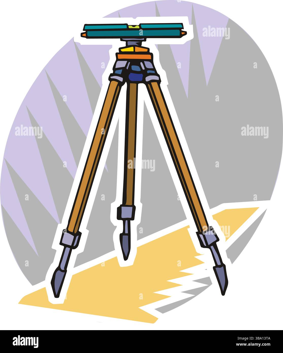 Leveling instrument Stock Vector Images - Alamy