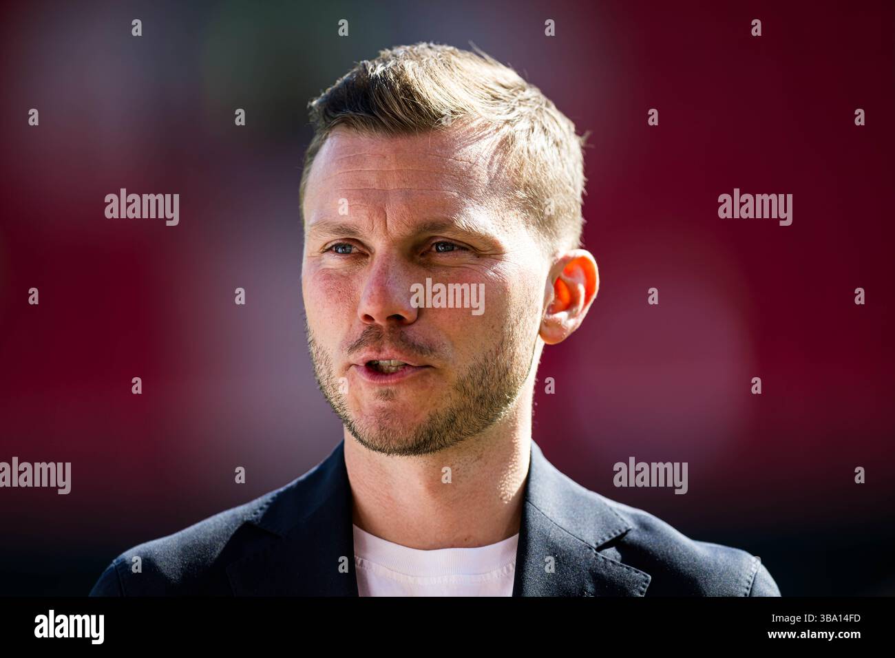 Bergen, Norway. 11th May, 2025. 250511 Alfred Johansson, head coach of ...