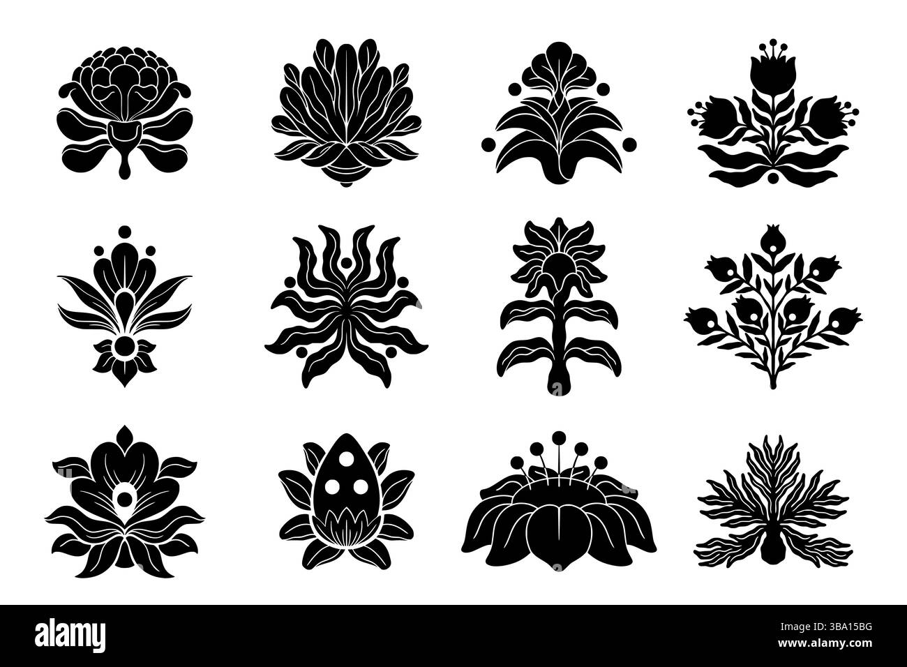 Mughal motif Black and White Stock Photos & Images - Alamy