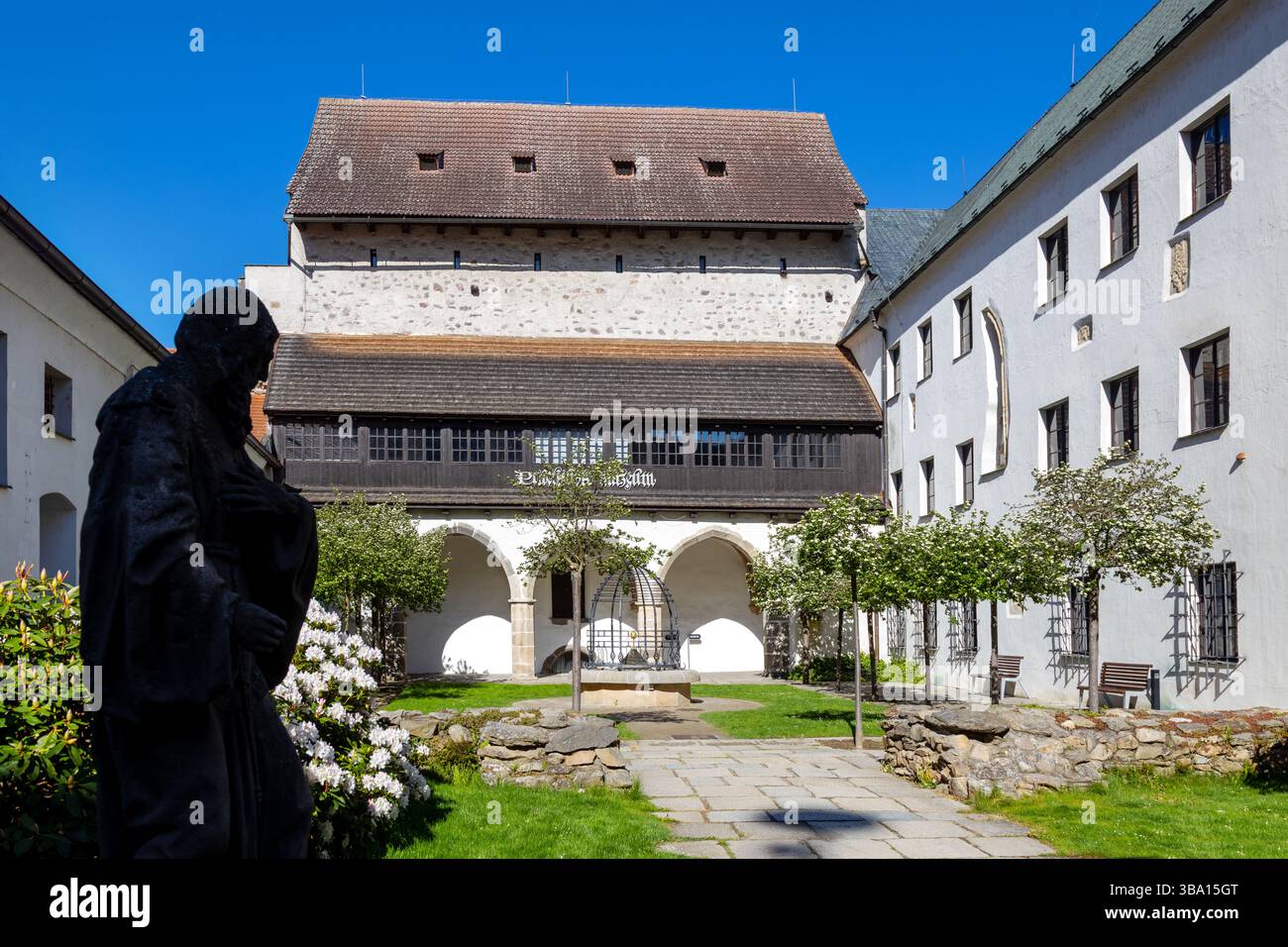 gotický hrad, Prachenske museum, Písek, Česká republika / gothic castle ...