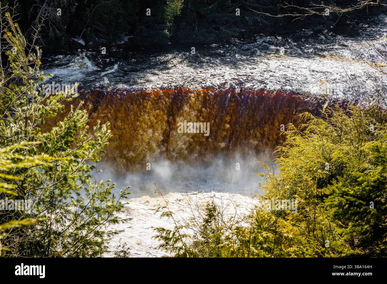 Photo of the Upper Falls at Tahquamenon Falls State Park in Michigan on ...
