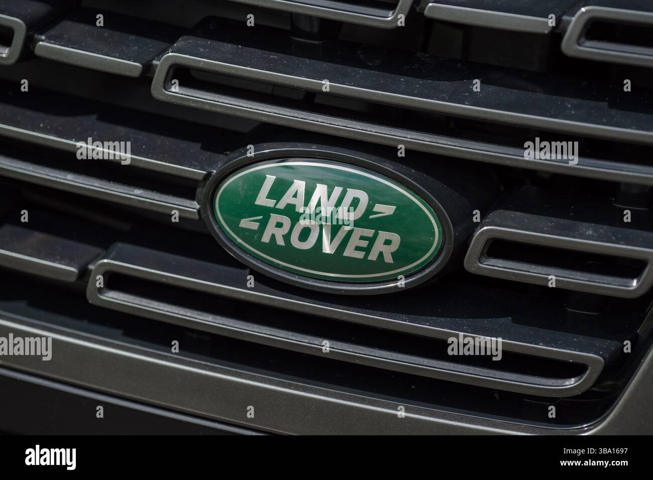 Slovenia, Ljubljana - 18 Apr 2025: Land Rover Range Rover off-road SUV ...