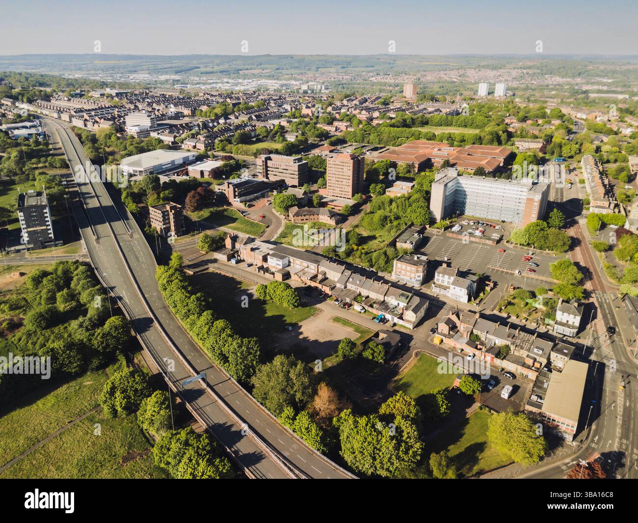 Gateshead UK: 10th May 2025: Gateshead Highway (A167) flyover dangerous ...