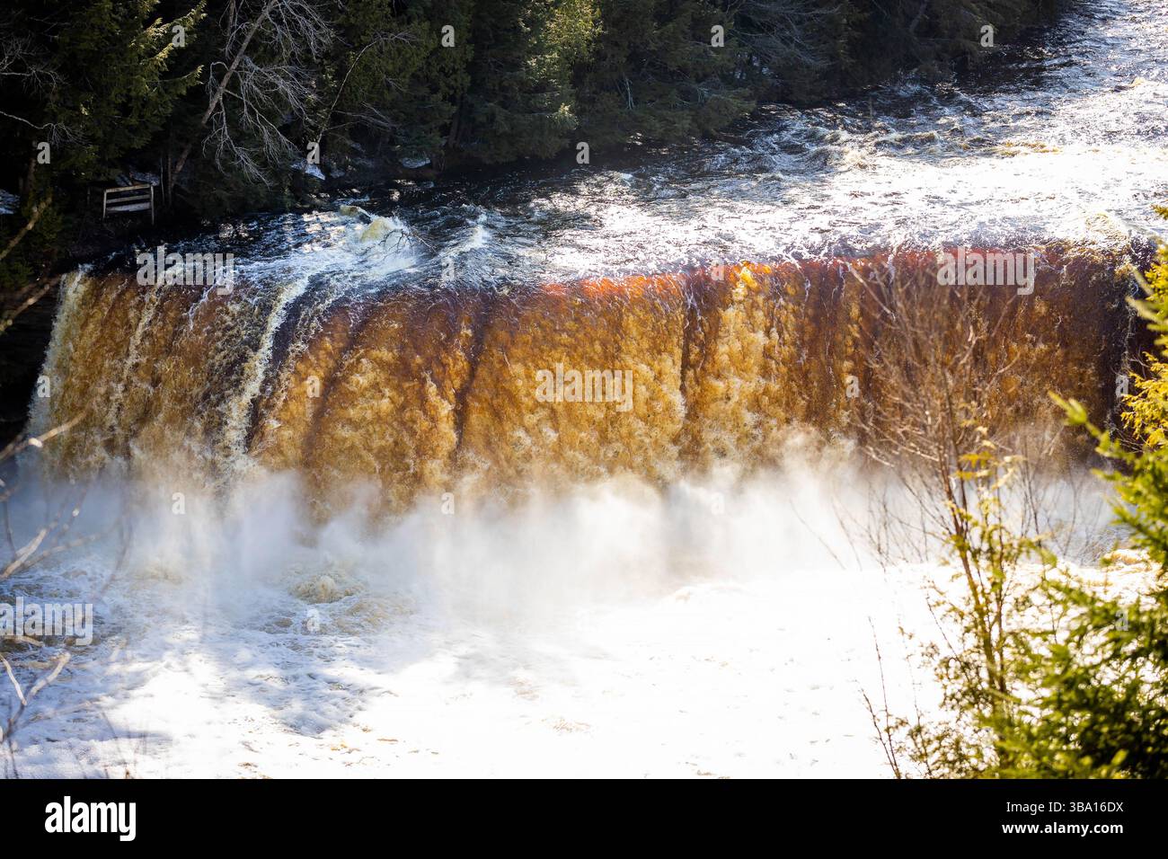 Photo of the Upper Falls at Tahquamenon Falls State Park in Michigan on ...