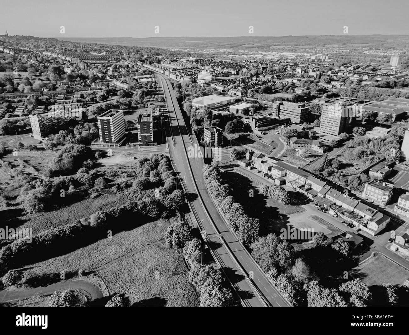 Gateshead UK: 10th May 2025: Gateshead Highway (A167) flyover dangerous ...