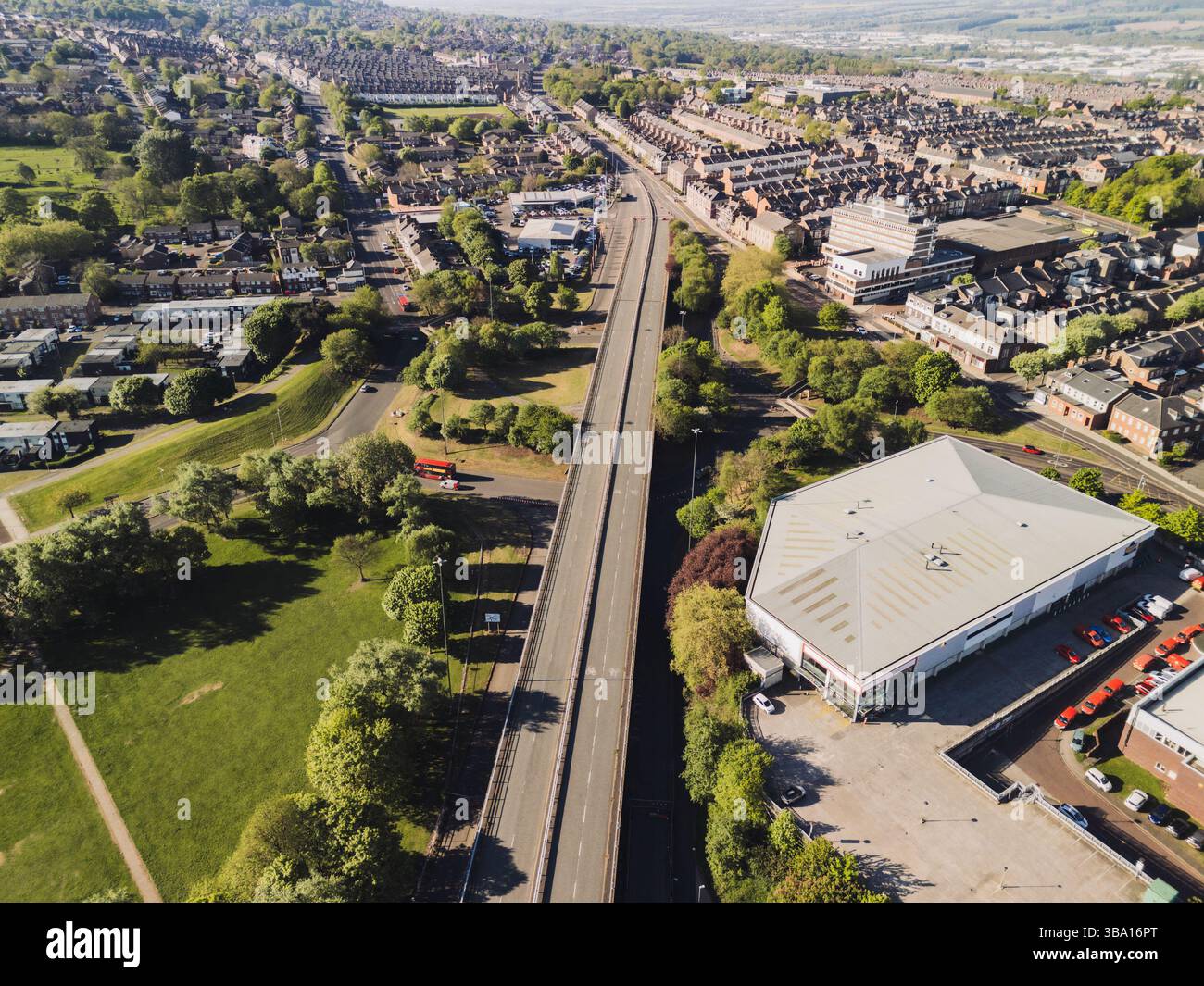 Gateshead UK: 10th May 2025: Gateshead Highway (A167) flyover dangerous ...