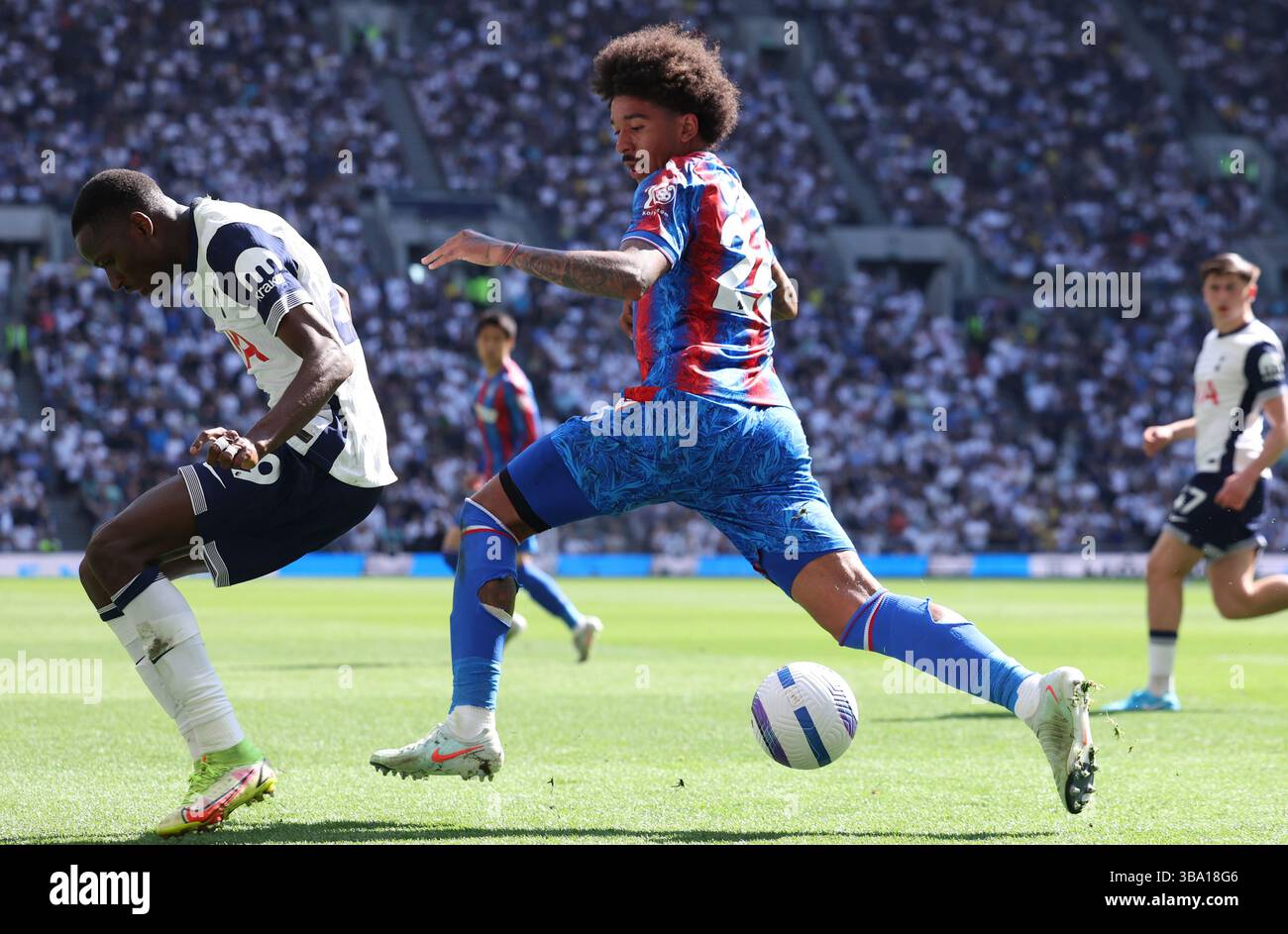 London, UK. 11th May, 2025. Pape Matar Sarr of Tottenham Hotspur and ...