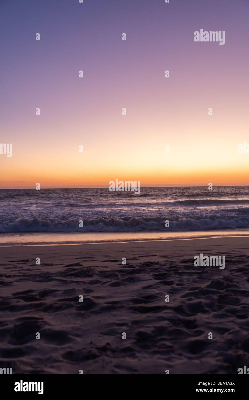 Sunset view of Scarborough Beach in Perth, Australia Stock Photo - Alamy