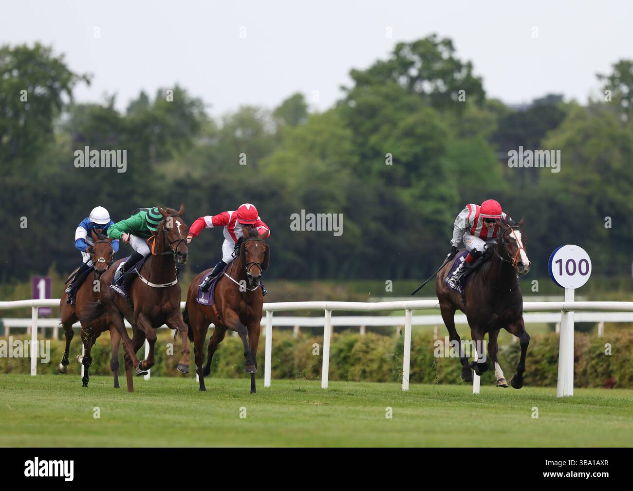 Cloud Seeker ridden by Andrew Slattery on their way to win the ...