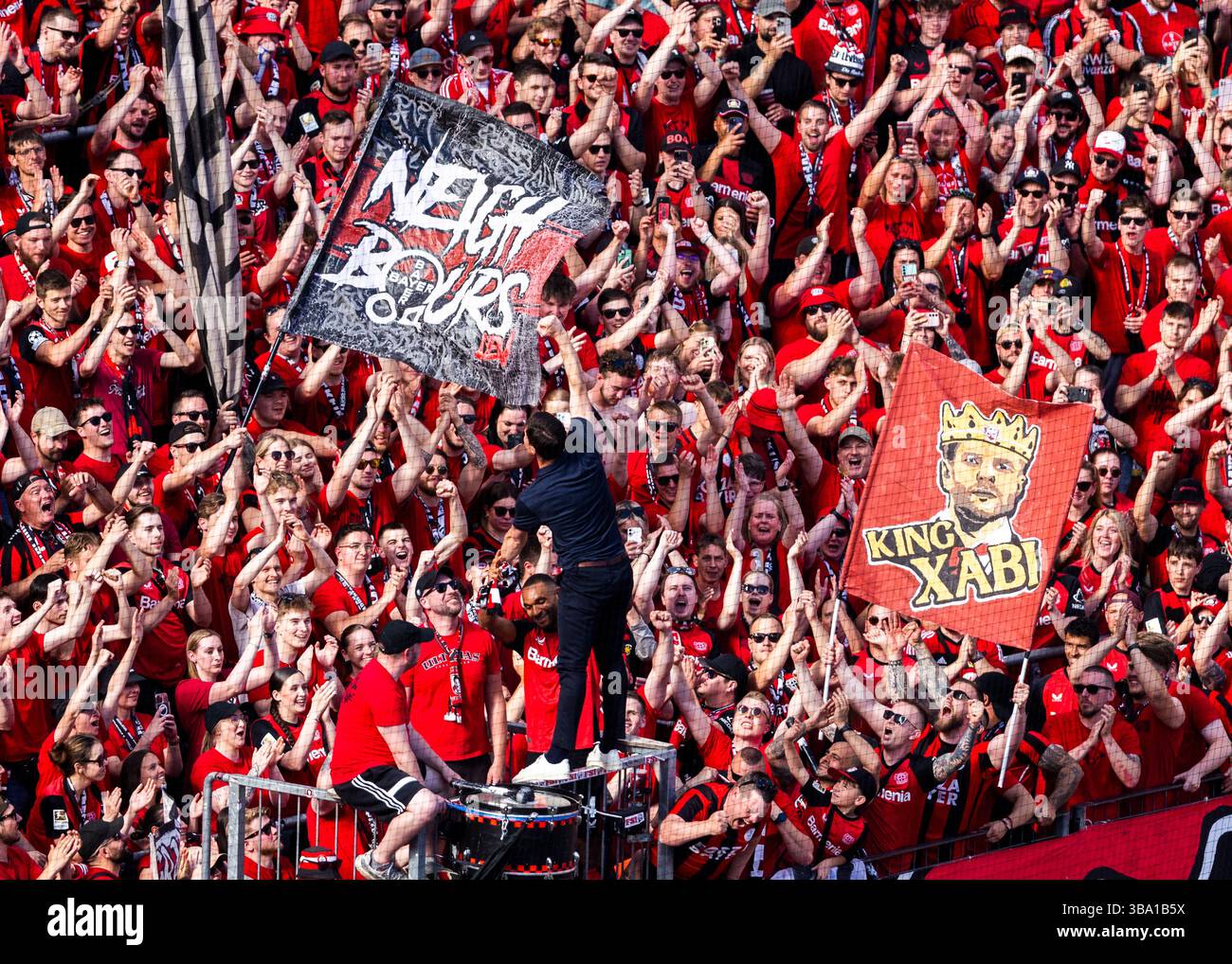 Leverkusen, Bayarena, 11.05.2025: Head Coach Xabi Alonso of Leverkusen ...