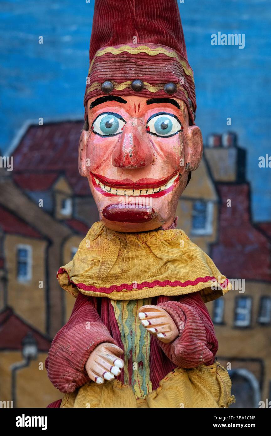 London, UK. 11 May, 2025. Puppeteers and fans of Punch and Judy gather ...