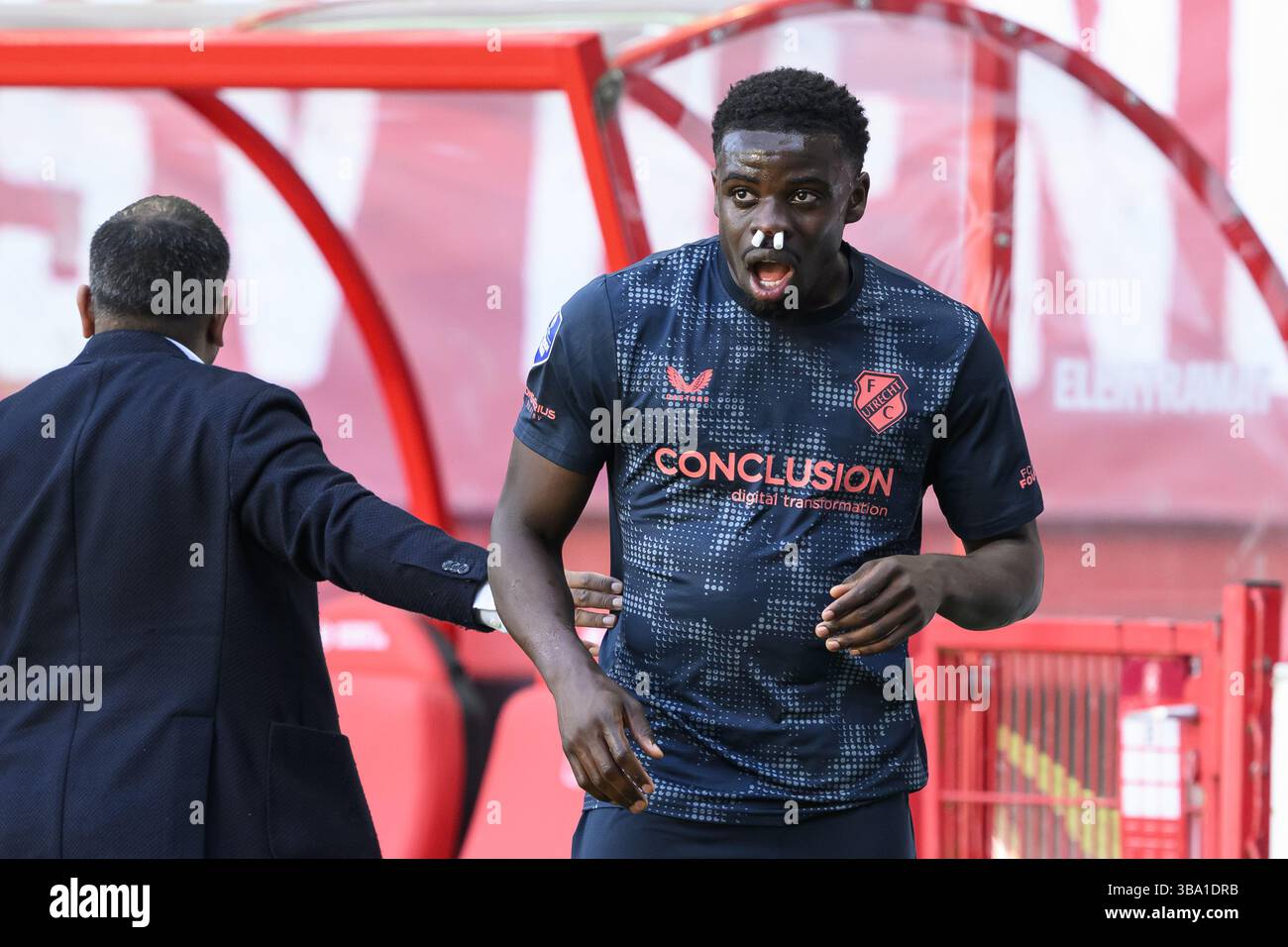 ENSCHEDE - Noah Ohio of FC Utrecht during the Dutch Eredivisie match ...