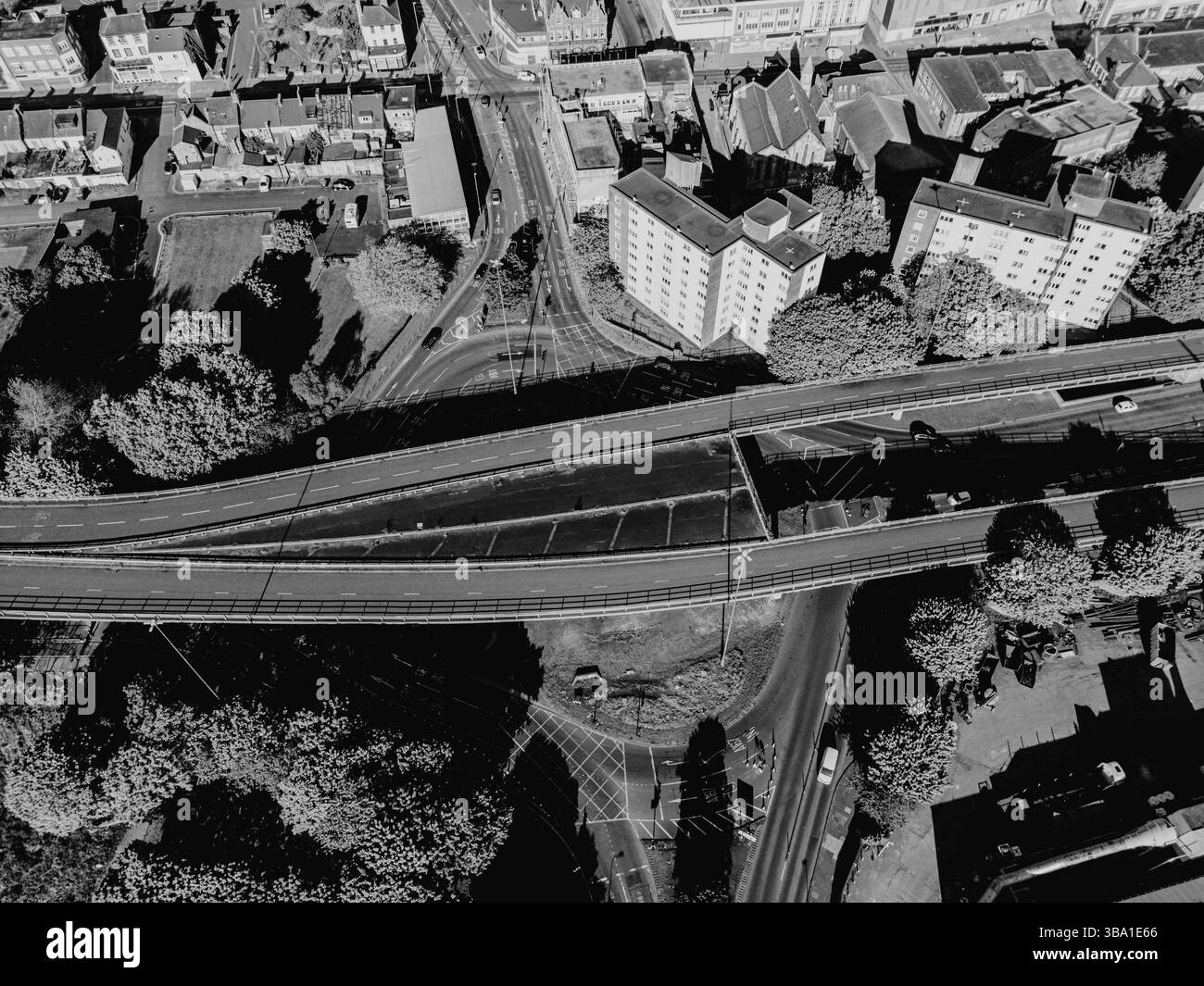 Gateshead UK: 10th May 2025: Gateshead Highway (A167) flyover dangerous ...